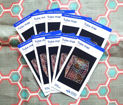 10x NEW July 2025 Tube Map TfL London Underground LATEST | eBay UK