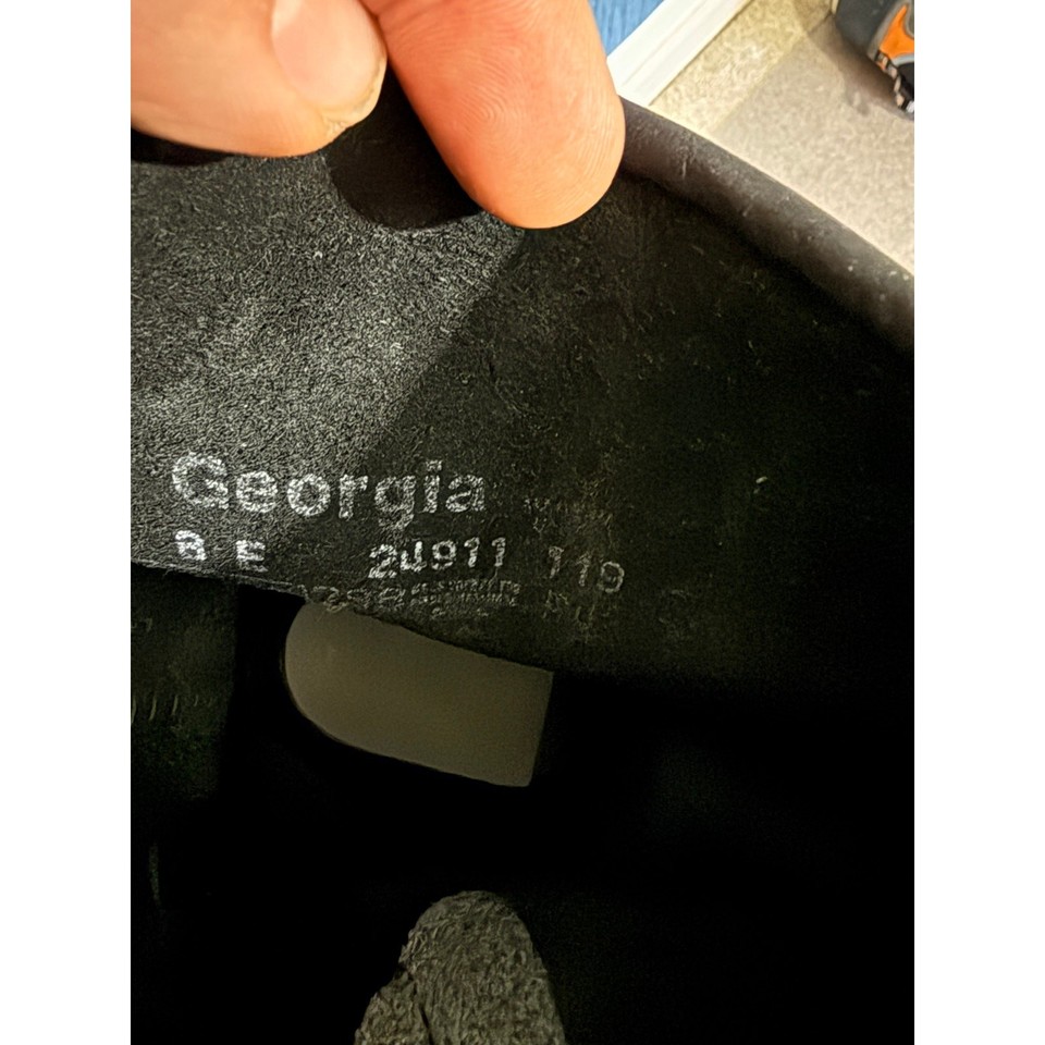 Georgia Engineer Steel Toe Motorcycle Boots G5100 Size 8E | eBay