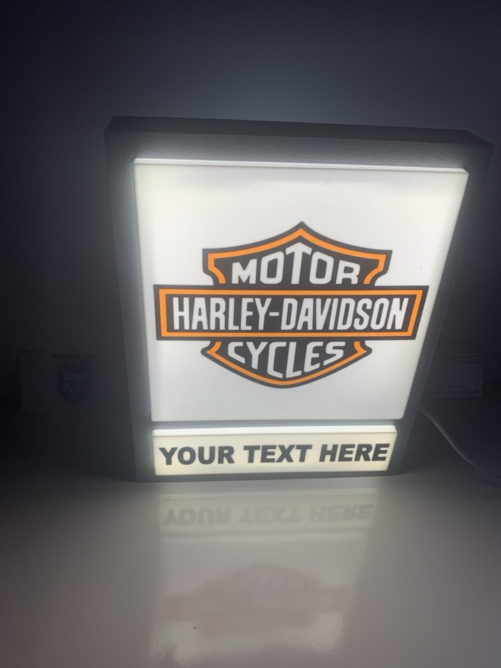 Harley Davidson Dealership Sign Replica. Customizable! | eBay