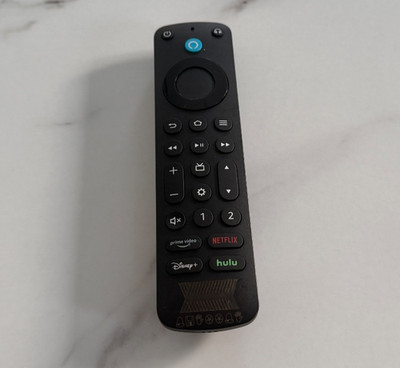 Black ABS G25N8L Remote Control For Amazon Alexa Fire TV Pro Voice TV ...