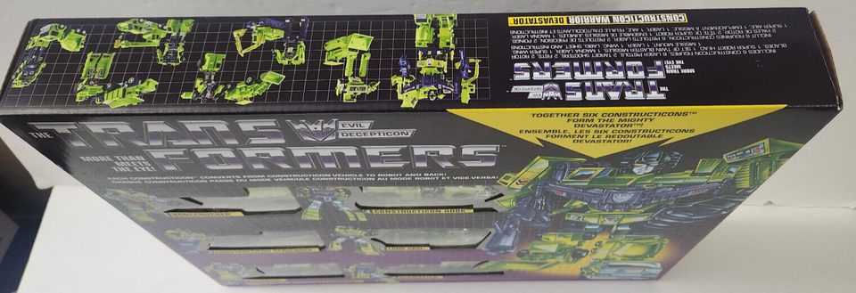 NEW Transformers G1 Reissue Devastator Constructicons Walmart 2017 MINT ...