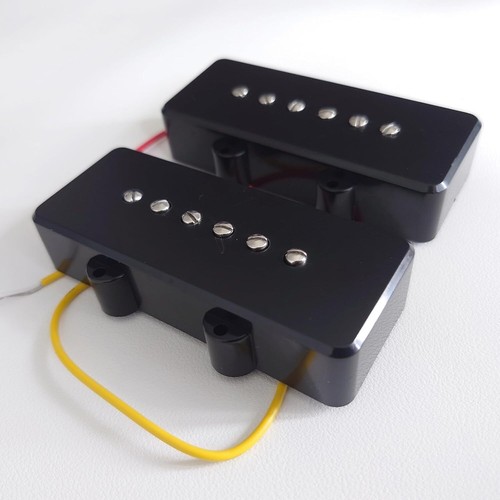 Black P90 Guitar Pickups Set for Jazz Master Guitar Replacement Parts ...