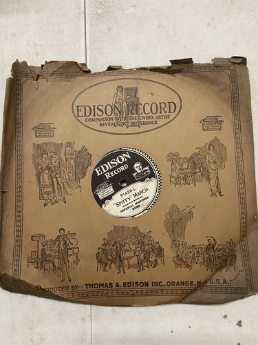 Edison Diamond Disc Vinyl Record 51429-R & 51429-L Original Sleeve | eBay