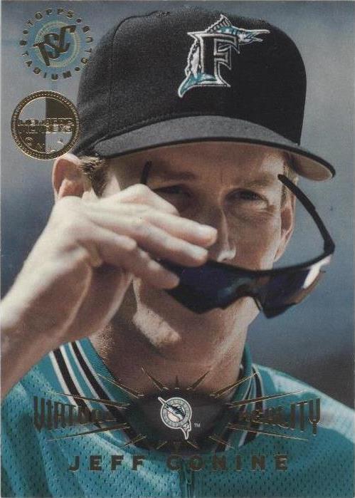 1995 Topps Stadium Club - Virtual Reality Jeff Conine #101 Members Only ...