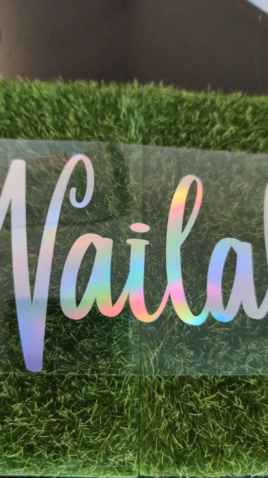 Custom Personalized Vinyl Lettering Name Decal Sticker Car Window ...