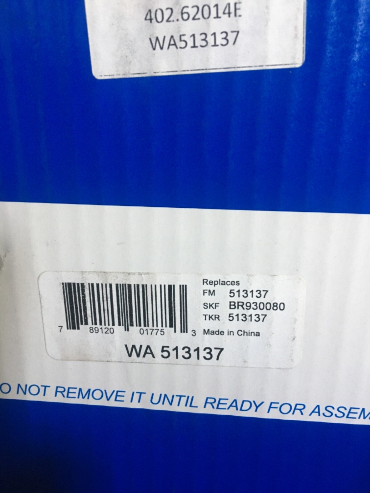 Wheel Bearing and Hub Assembly WJB WA513137 for sale online | eBay