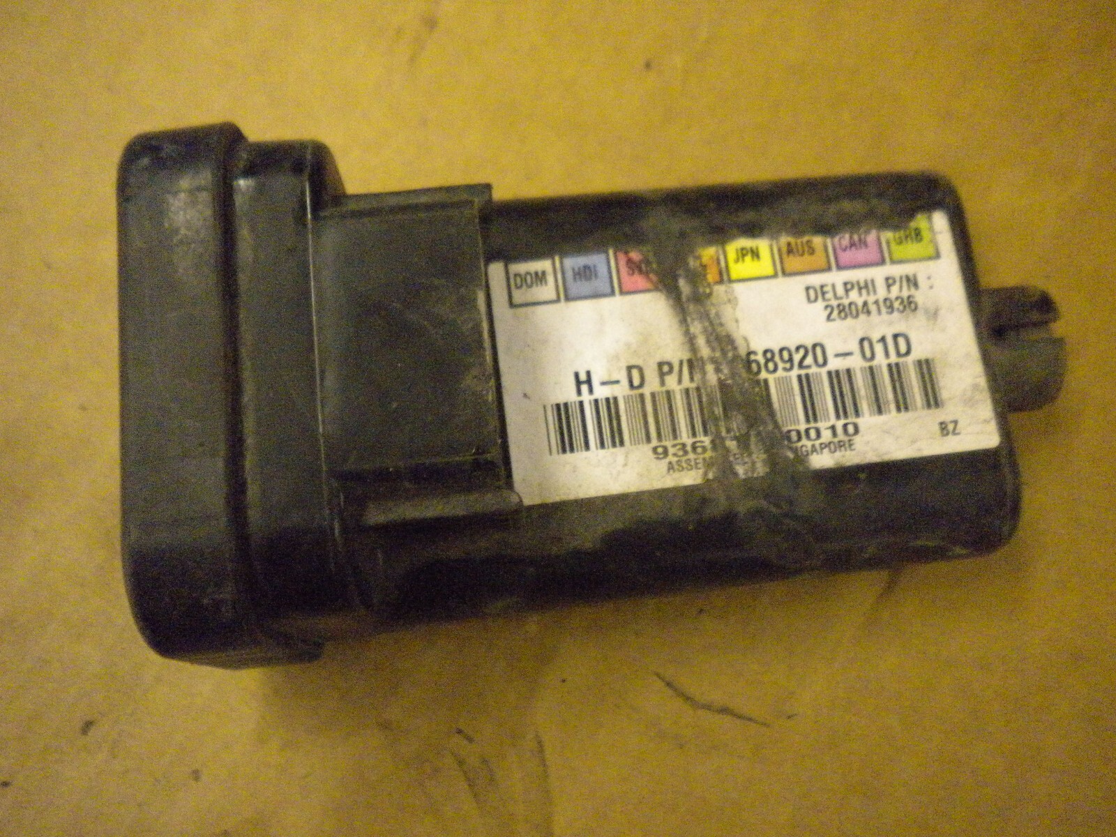 Harley Davidson Touring TSM Turn Signal Module 68920 01 a for sale ...