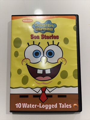 Nickelodeon Spongebob Squarepants Sea Stories 10 Water-Logged Tales DVD ...