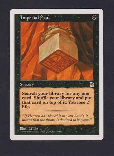 Magic MTG - Imperial Seal - Portal 3 - EXC - EN | eBay