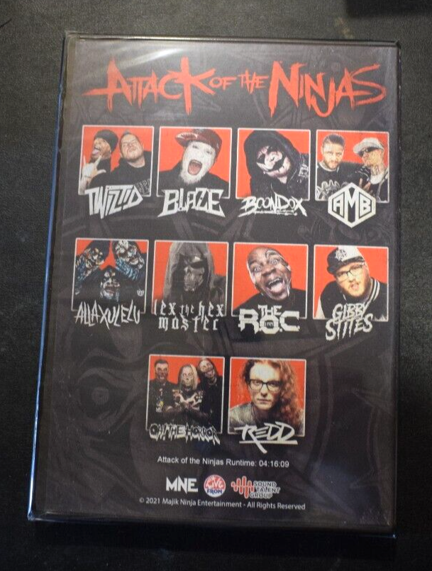 Twiztid: Attack Of The Ninjas DVD MNE ICP - Brand New Factory Sealed | eBay