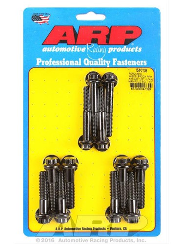 ARP Intake Manifold Bolt Kit 12PT Black Ford 302-351 w/ Edelbrock (154 ...
