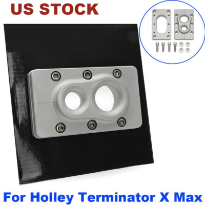 CNC Billet Fire Wall Pass Through Raw Bracket Mount For Holley ...