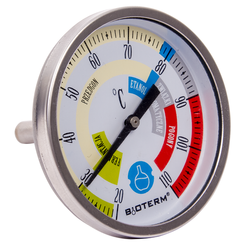 Destillationsthermometer 20-110°C Thermometer für Destillation ...