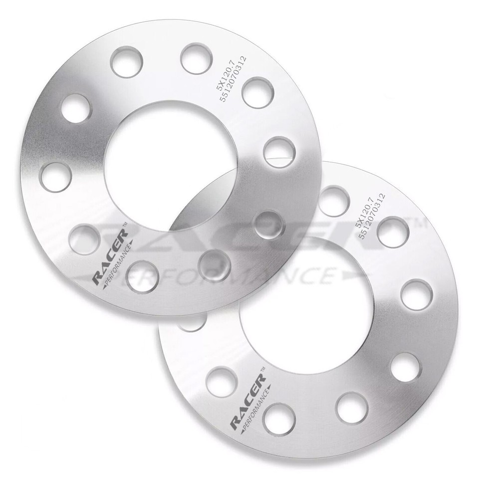 5mm Wheel Spacers 5x4.75 5x120.65 5x120.7 70.3mm Hub Fits Corvette ...