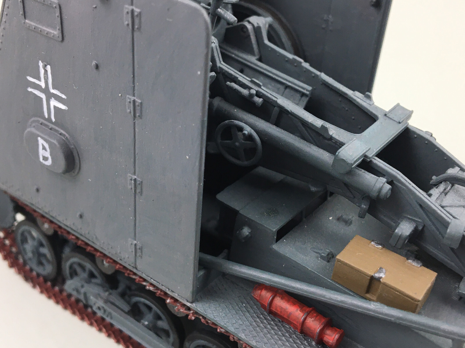 Built 1/35 Scale 15 cm sIG 33 (Sf) auf Pz.Kpfw. I Ausf. B Meng, German ...