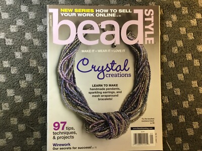 Bead Style Magazine January 2014. Crystal Creations | eBay