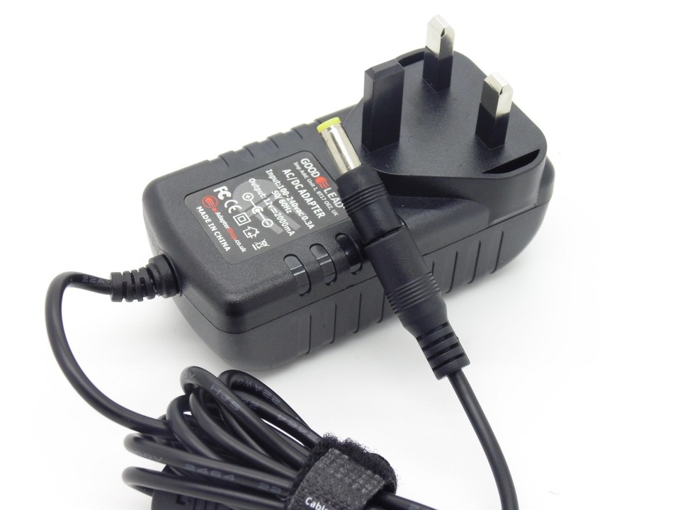 12V 2A Negative Polarity Replacement For ROLAND AC Adapter ACJ-230T ...