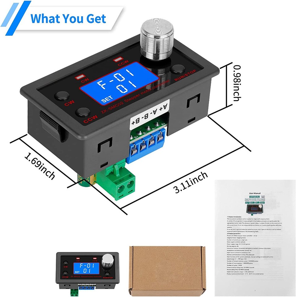 17/23 Stepper Motor Controller Module Stepper Motor Speed Controller ...