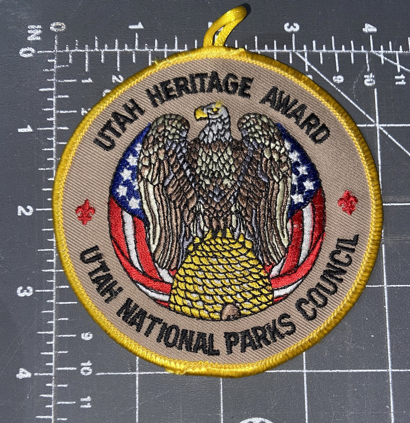 Utah National Parcs Conseil Ut Héritage Award Patch Boy Scouts BSA Unpc ...