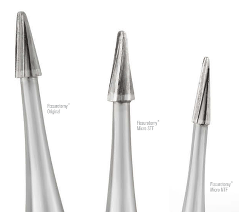 Endodontic Shallow Taper Fissure Fissurotomy Carbide Burs By SS White ...