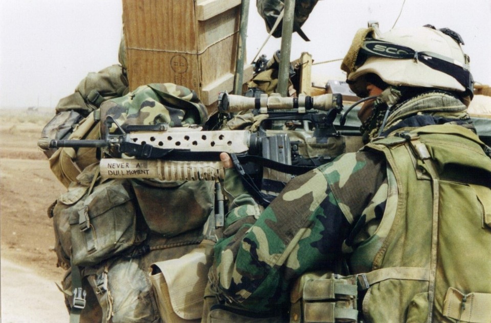 OIF USMC 2/23 Scout Sniper Combat Grouping Ghillie Suit Uniform CAG ...