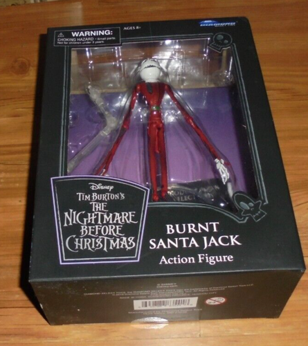 Tim Burton's The Night Before Christman BURNT SANTA JACK Figure Diamond ...