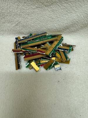 8.4 OZ/240 GRAMS Gold Fingers from Computer Cards - Scrap Gold Recovery ...