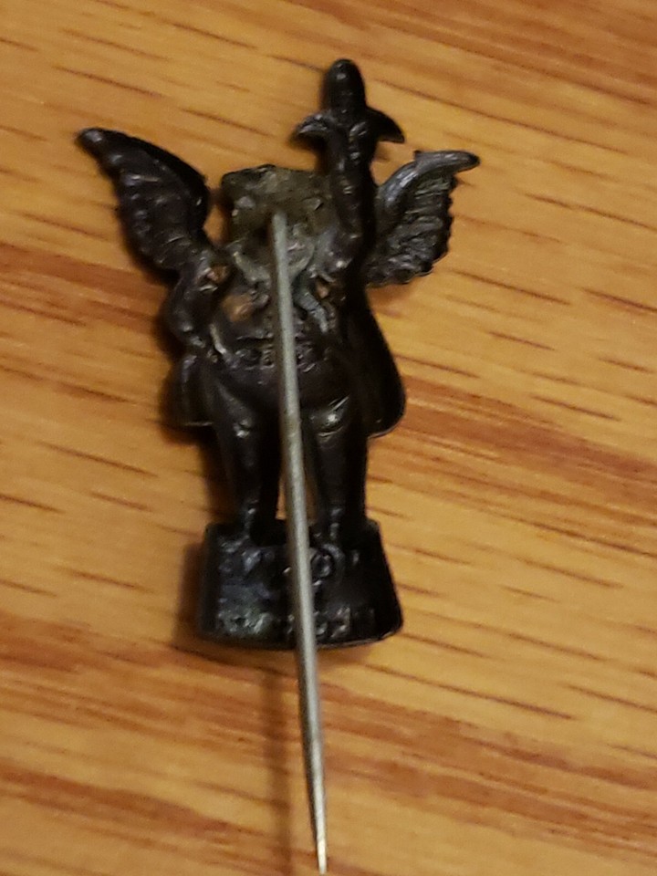 Moline Plow Flying Dutch Man Winged Stick Pin Advertising | eBay