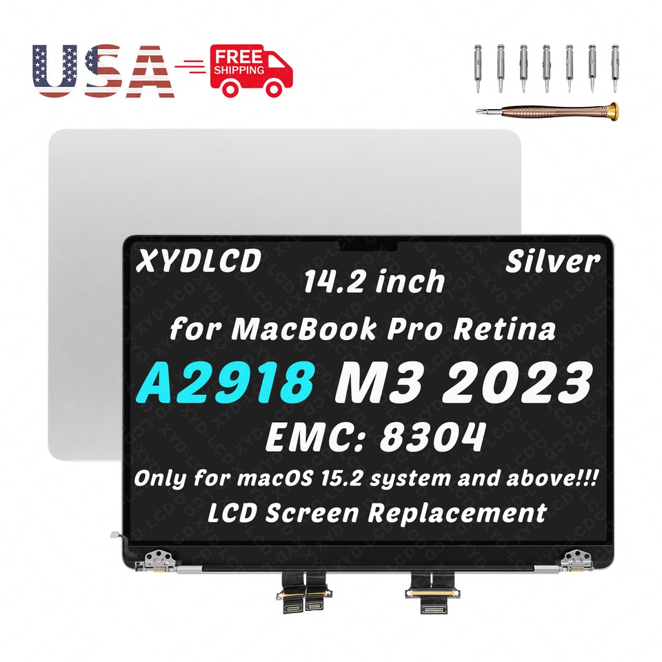 for Macbook Pro 14" A2442 A2779 A2918 A2992 EMC 3650 EMC8102 LCD Screen ...