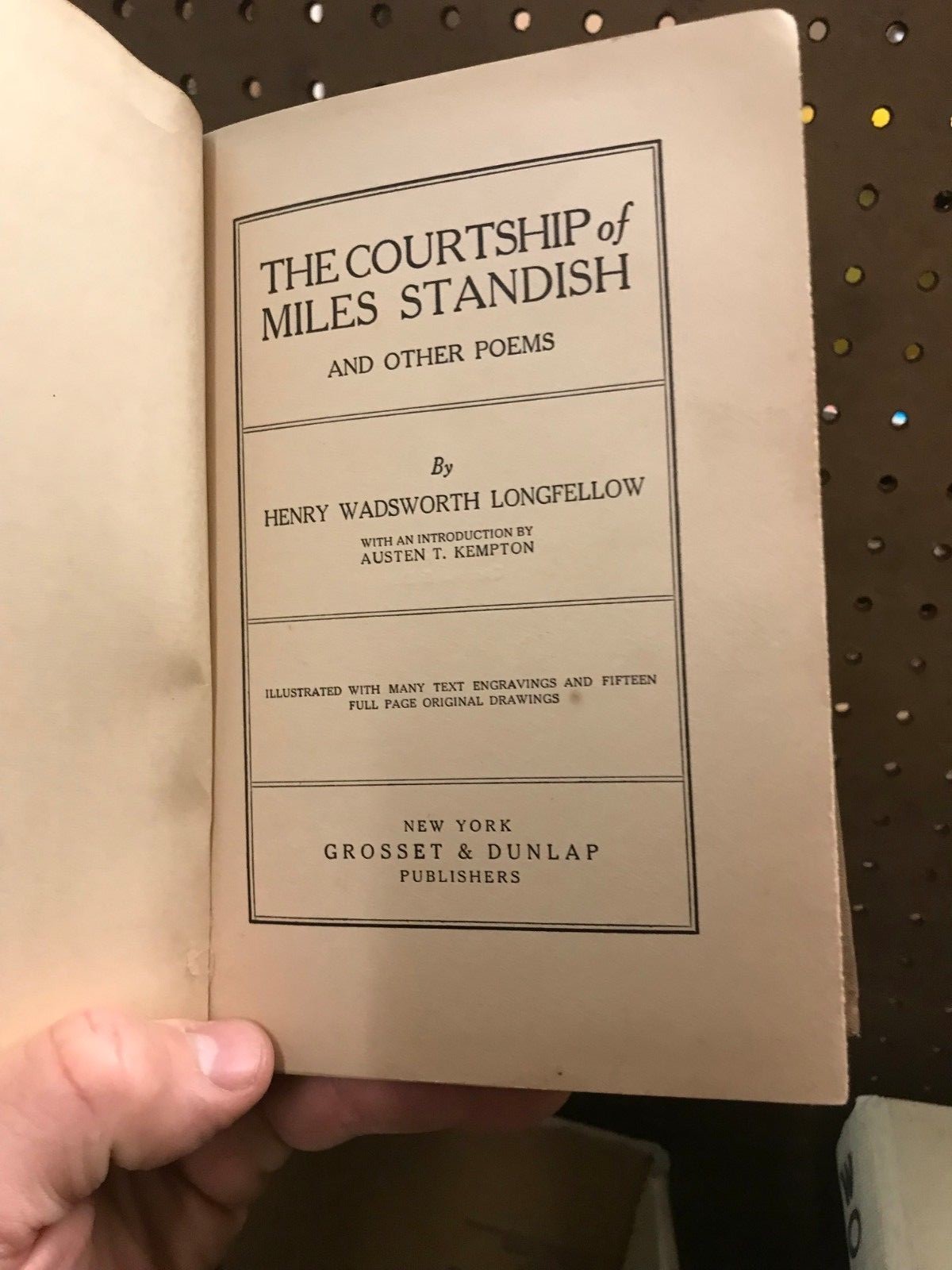 The Courtship of Miles Standish & Other Poems Longfellow Grosset Dunlap ...