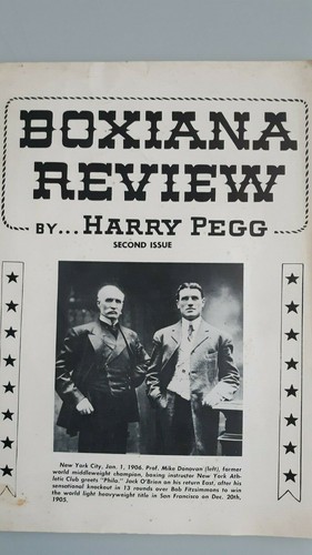 "BOXIANA REVIEW" RARE 2ND EDITION BY HARRY PEGG | eBay