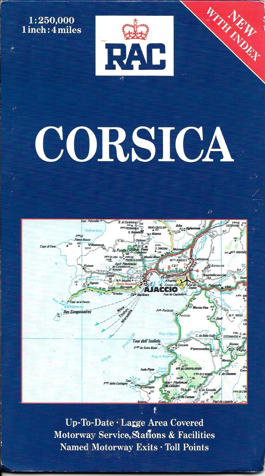 RAC Map #15, Corsica, Corse France, by RAC Publishing | eBay