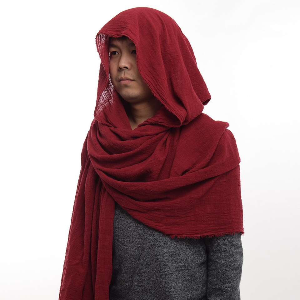 Post Apocalyptic Ranger Shawl Shoulder Cowl Men's Wrap Cloak Pirate ...