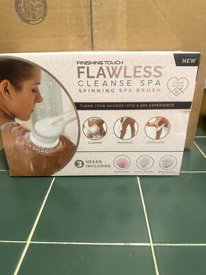 ULTA Finishing Touch Flawless Cleanse Spa Spinning Spa Brush 3 Heads ...