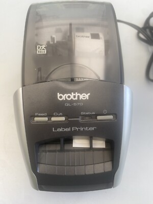 Brother QL-570 Professional High Thermal Label Printer W/ Power Cord ...