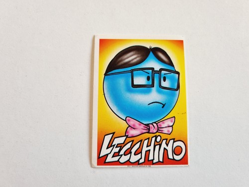 Autocollant Lecchino Les Sporcaccione N.107 Masters Vintage 80s ...