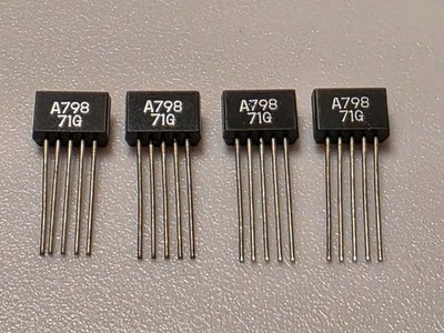 4pcs 2SA798 genuine Mitsubishi new PNP dual BJT | eBay