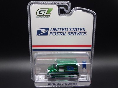2025 GREENLIGHT USPS LLV DELIVERY W/ MAILBOX GREEN MACHINE HOBBY ...