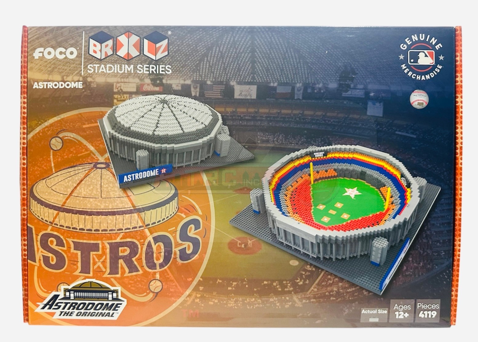 Houston Astros BRXLZ The Astrodome Stadium Series 3-D Construction ...