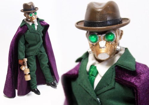 Custom Mego 8" Justice Society Classic Sandman Action Figure-1/9 DC-JSA ...