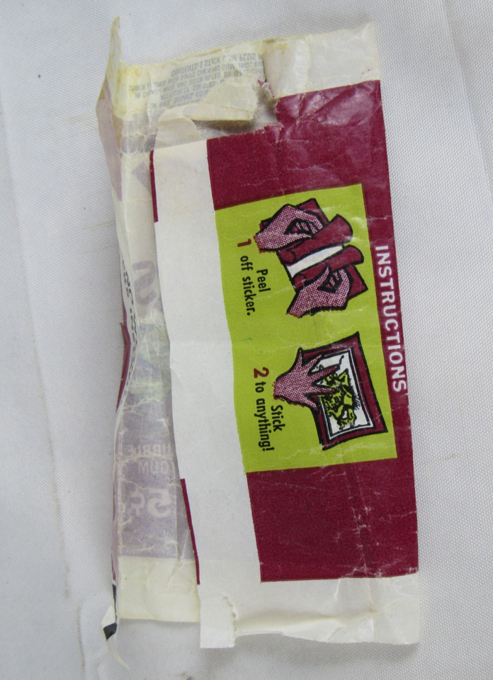 1965 Topps Ugly Stickers Near Set 1-44 (37 Diff) w/ Variation = Wrapper ...