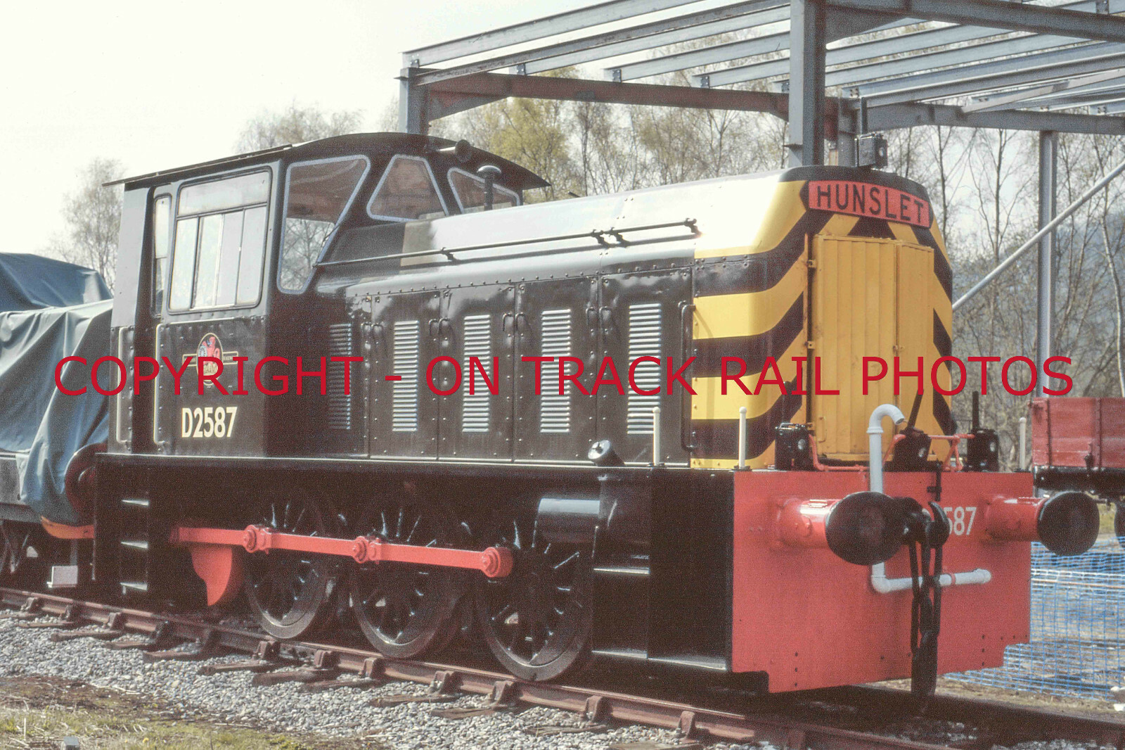 UK RAILWAY PHOTOGRAPH OF CLASS 05 SHUNTER D2587. RM05-03 | eBay