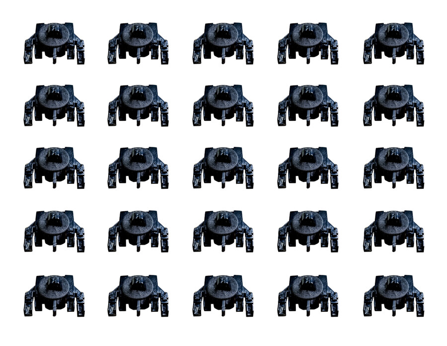 Ford Truck Front Glass Setting Block / Cowl Panel Molded Clip Fastener ...