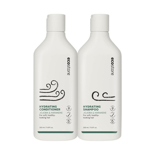 ecostore Shampoo & Conditioner Combo Hydrating Jojoba & Harakeke (350ml ...