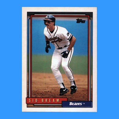 1992 Topps Baseball #770 - Sid Bream [Base] Atlanta Braves NM-MT | eBay