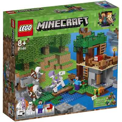 Brand New Lego 21146 Minecraft The Skeleton Attack 5702016109641 | eBay ...