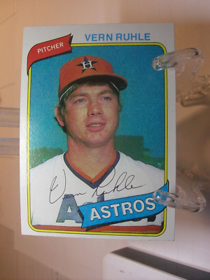 1980 Topps Baseball Card #234 - Vern Ruhle - Houston Astros (95091) | eBay