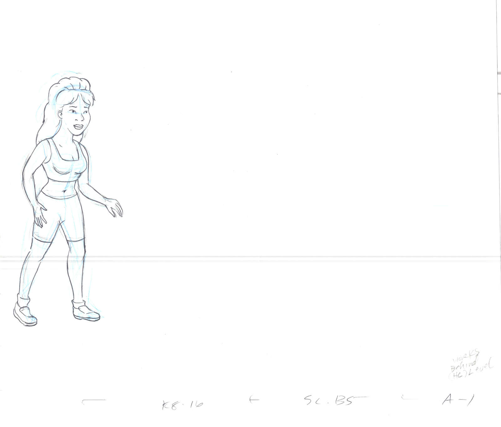 King of the Hill Original Production Animation Cel Drawing Luanne Fox ...
