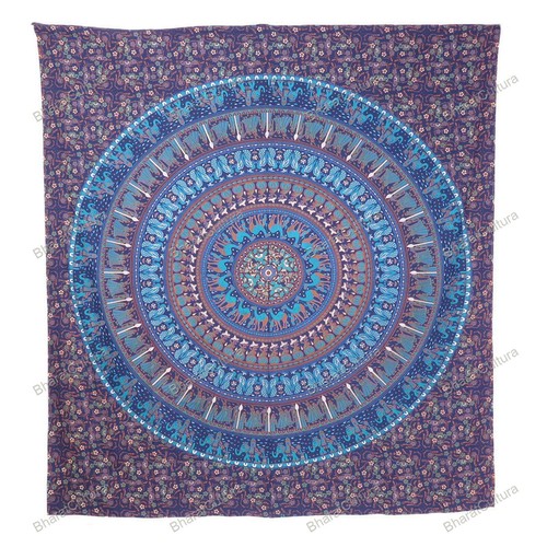 Cotton Bhala Chamach Tapestry Wall Hanging Covering Traditional Towel ...