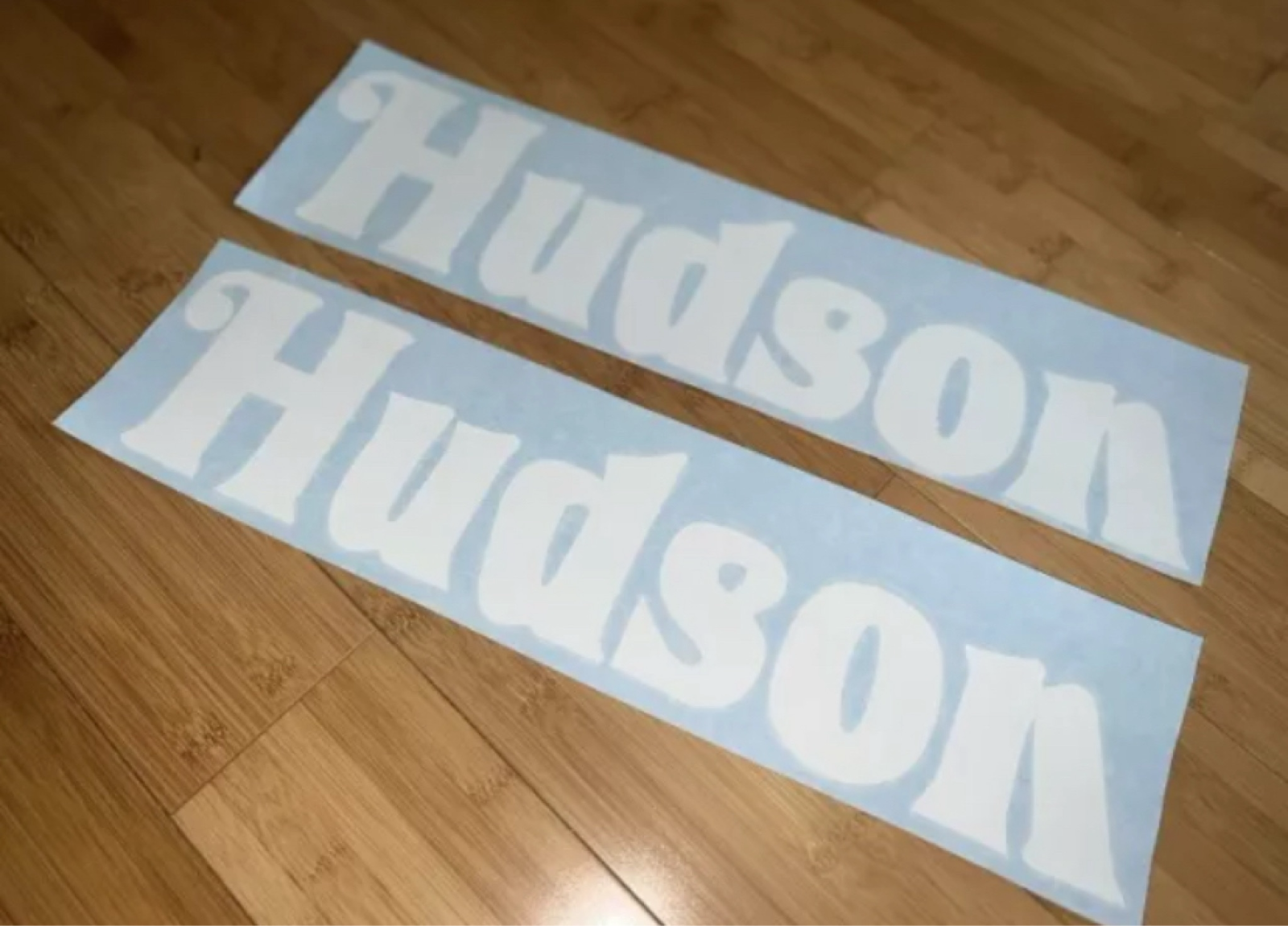 Hudson Trailers Decal Kit (Set of 2) White Trailer 18” Replacement ...